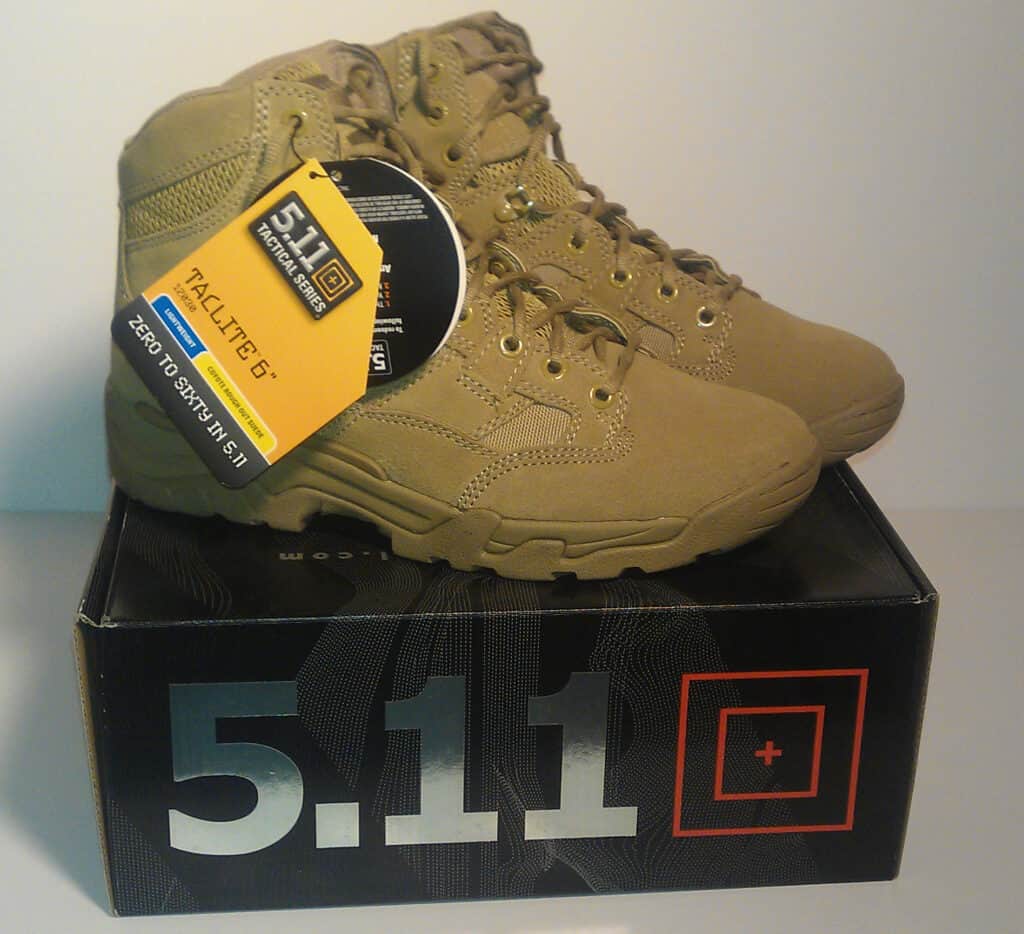 5.11 Tactical Taclite Coyote Boot Review - ArmsVault