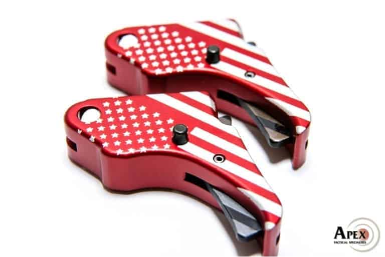 Apex Freedom Edition Triggers for M&P and M&P Shield - ArmsVault