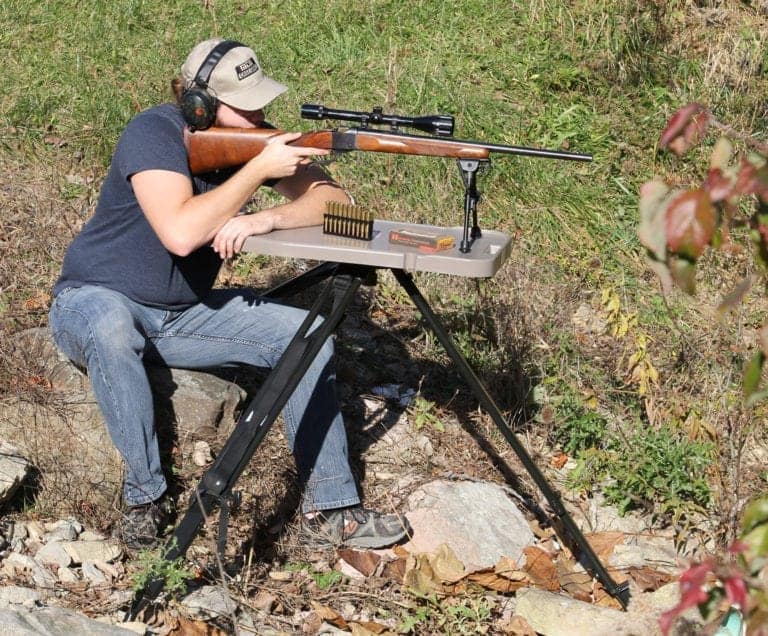 MTM Adjustable Bench Rest Style Shooting Table - ArmsVault