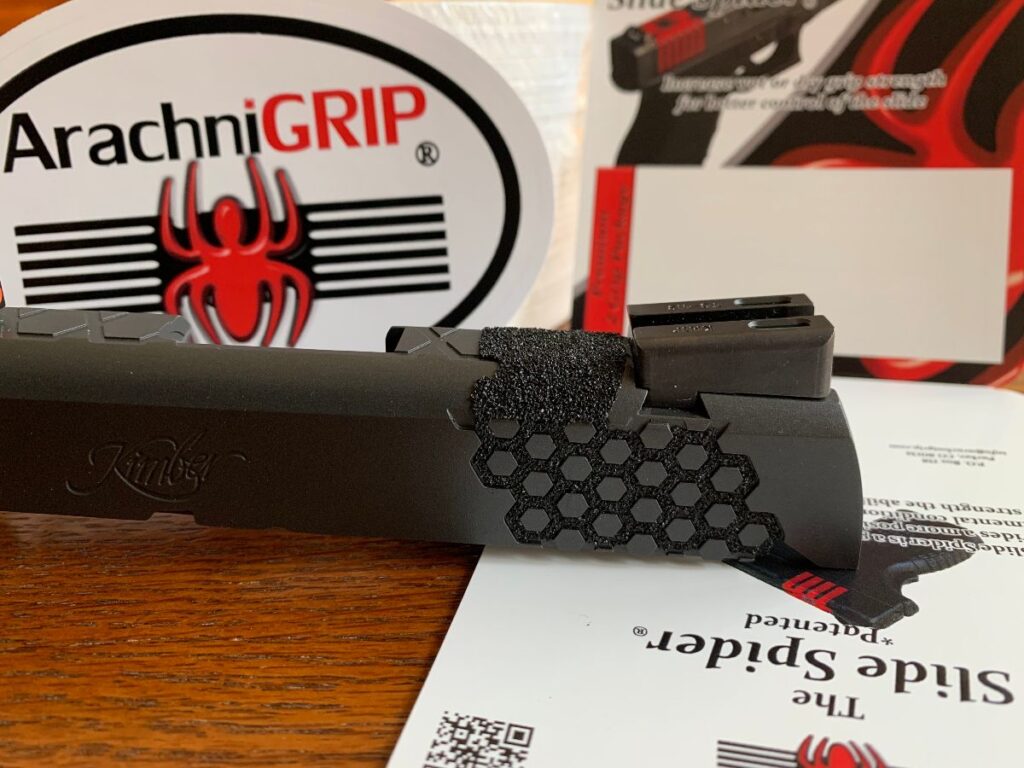 ArachniGRIP Makes Complex Kimber Slide Grips - ArmsVault