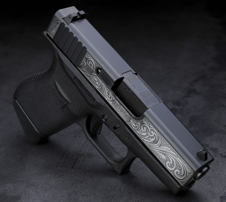Engraved Glock 43 - ArmsVault